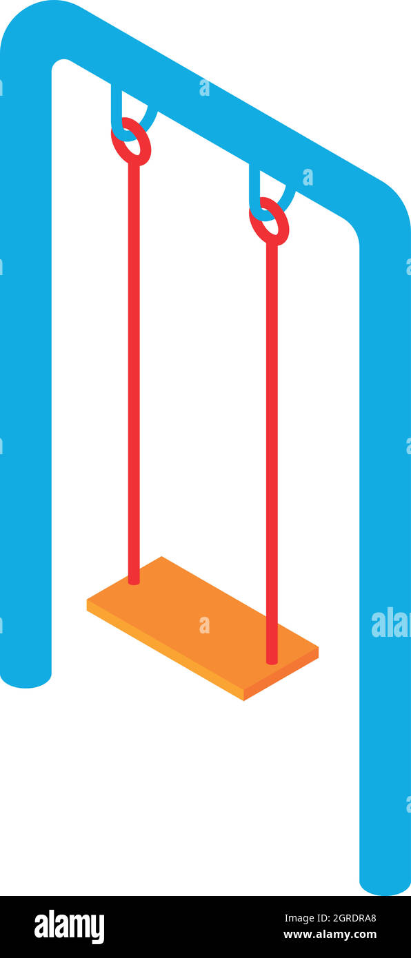 Children swing icon, cartoon style Stock Vector Image & Art - Alamy