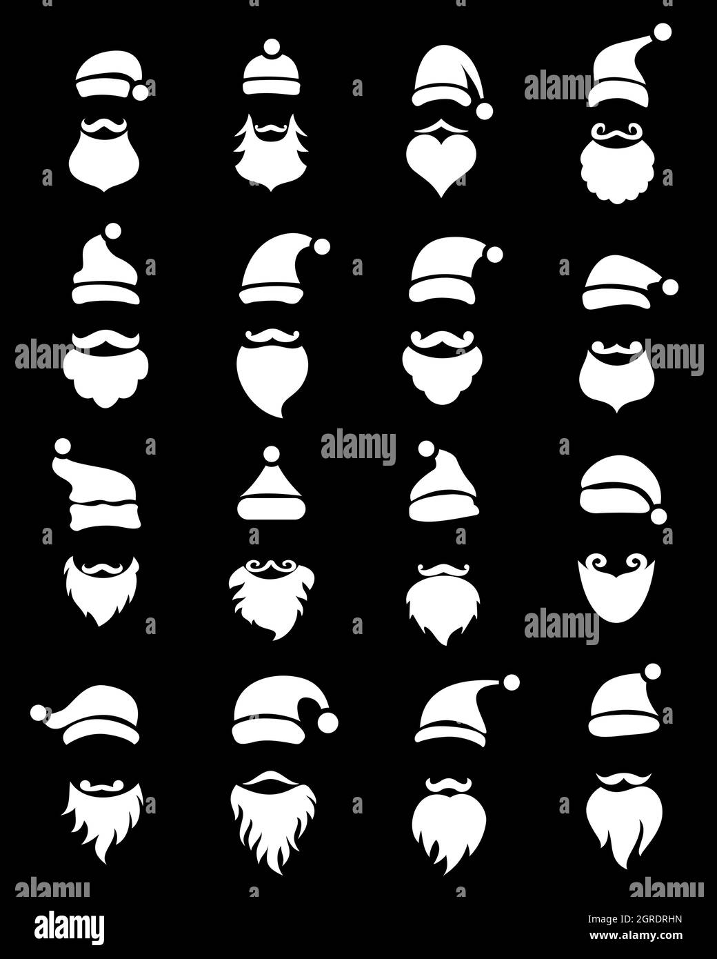Long hats Stock Vector Images - Alamy