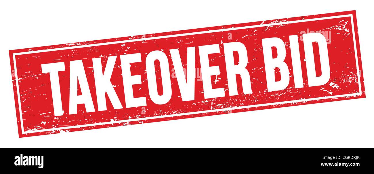 Takeover bid word hi-res stock photography and images - Alamy