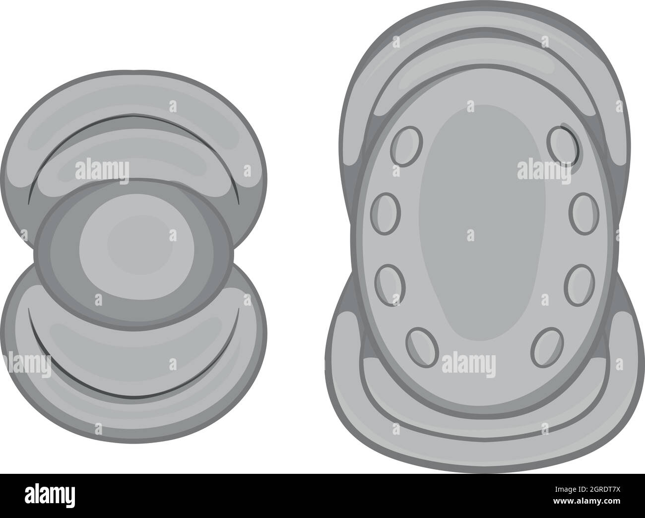 Knee protector Stock Vector Images - Alamy