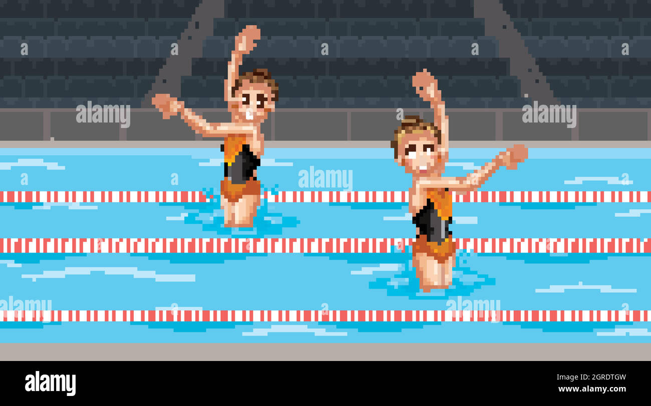 Synchronized People High Resolution Stock Photography and Images - Alamy