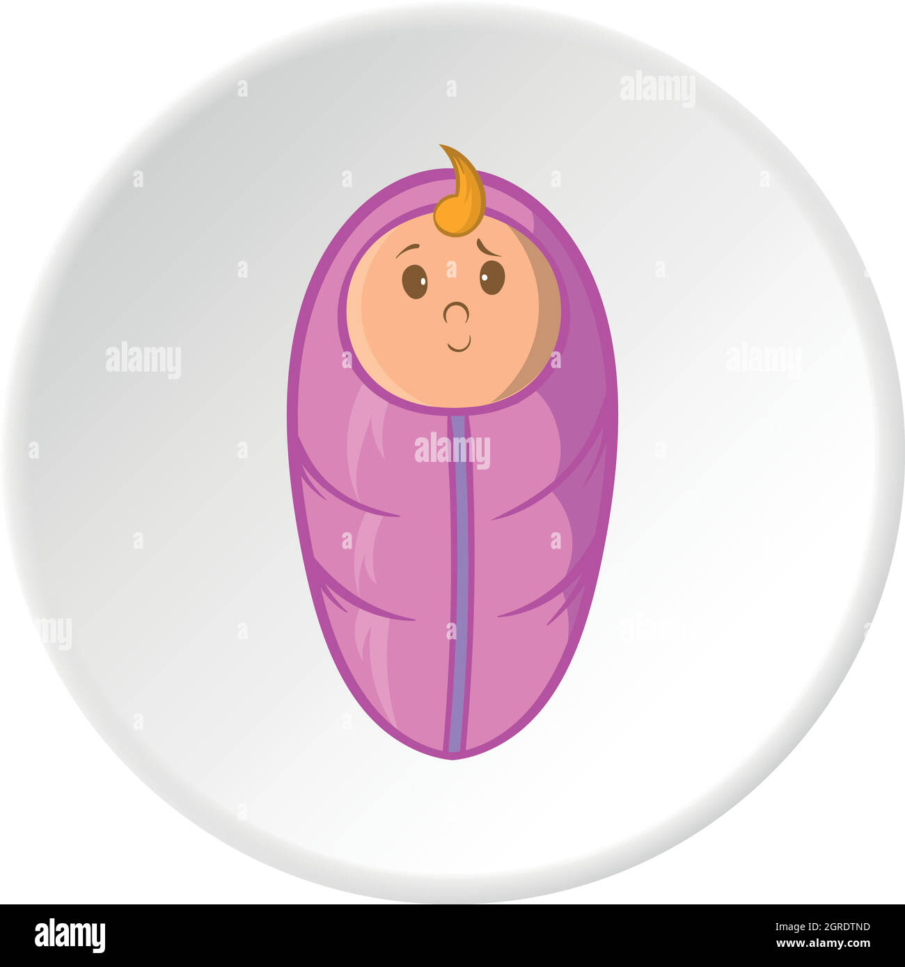 Baby icon, cartoon style Stock Vector Image & Art - Alamy