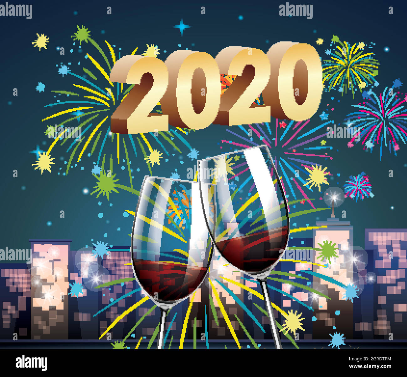 New city 2020 Stock Vector Images - Alamy