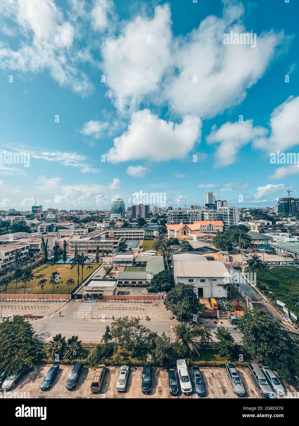 Nigeria lagos aerial hi-res stock photography and images - Alamy