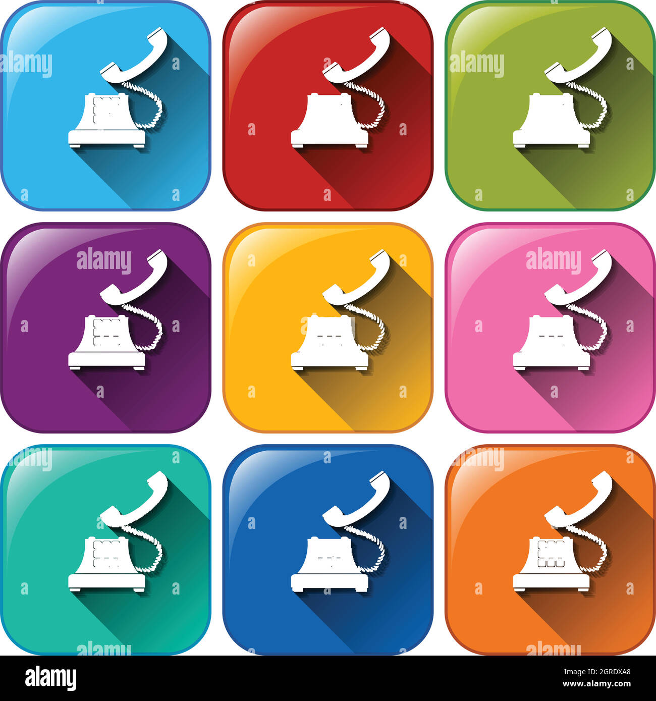 Telephone buttons hi-res stock photography and images - Alamy