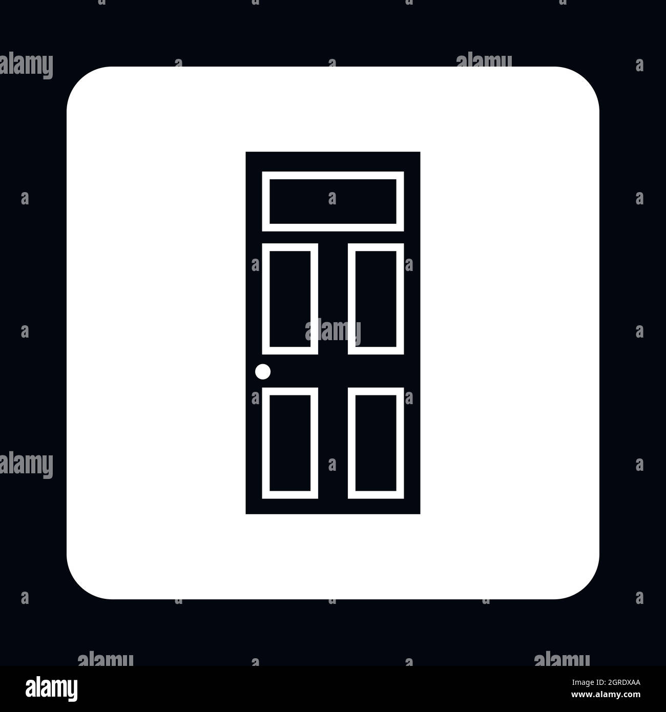 Steel door Stock Vector Images - Alamy