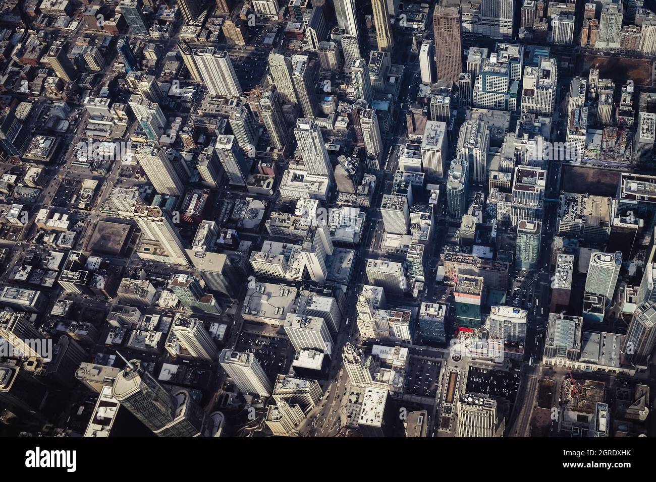 Chicago aerial sprawl hi-res stock photography and images - Alamy