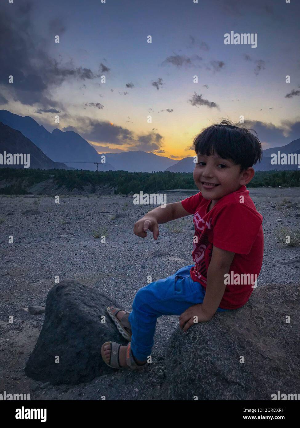 Gilgit boys hi-res stock photography and images - Alamy