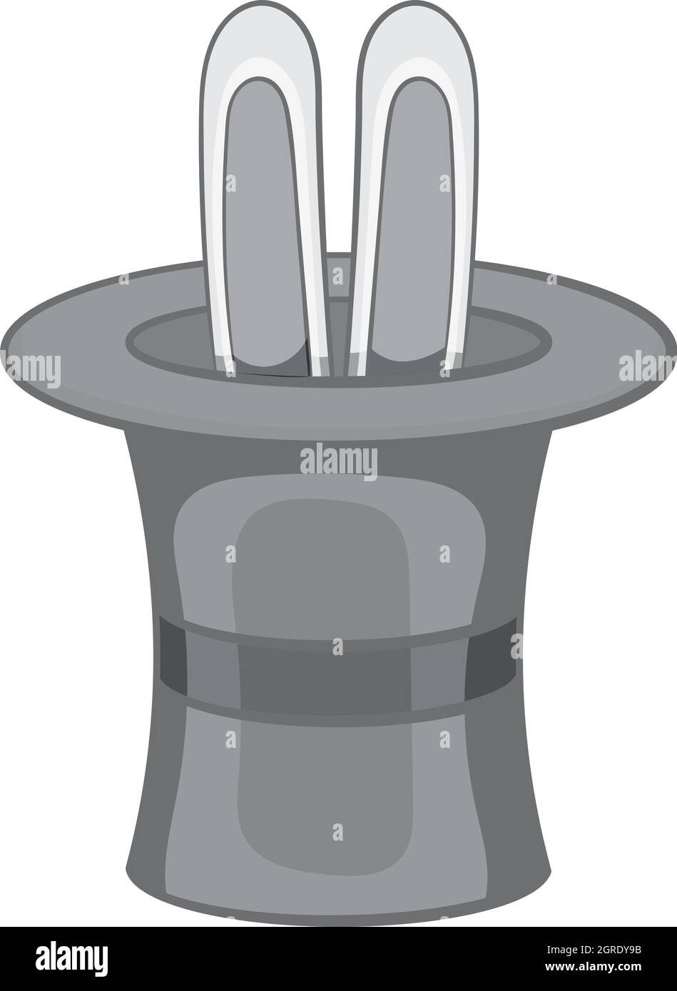 Black bunny hat hi-res stock photography and images - Alamy