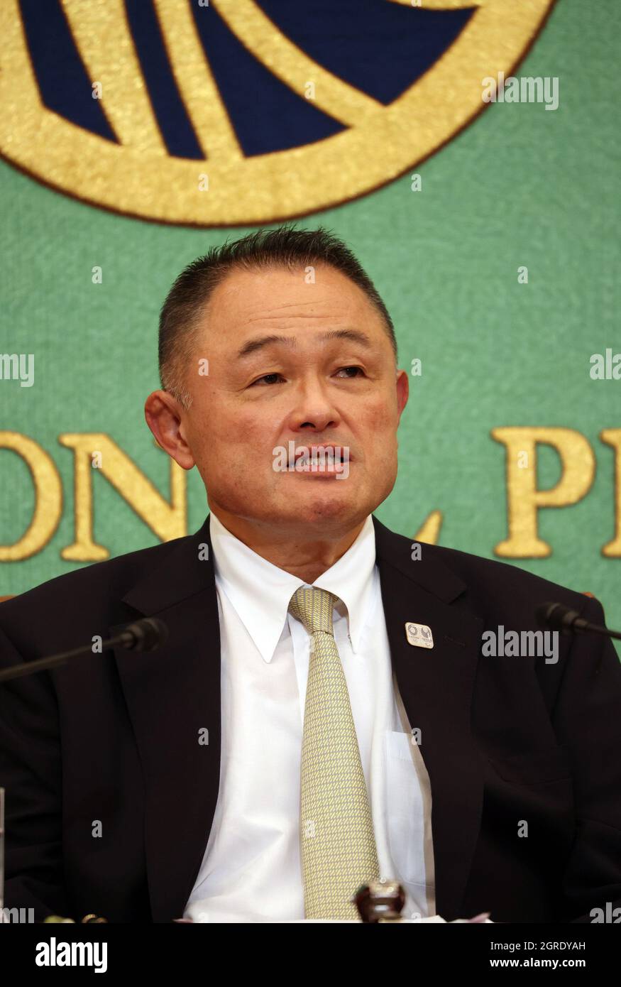 Tokyo, Japan. 1st Oct, 2021. Japanese Olympic Committee (JOC) president ...