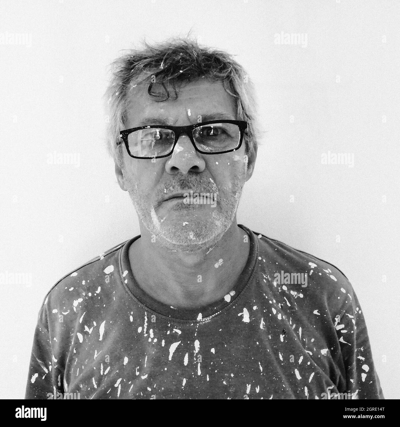 House paint job Black and White Stock Photos & Images - Alamy