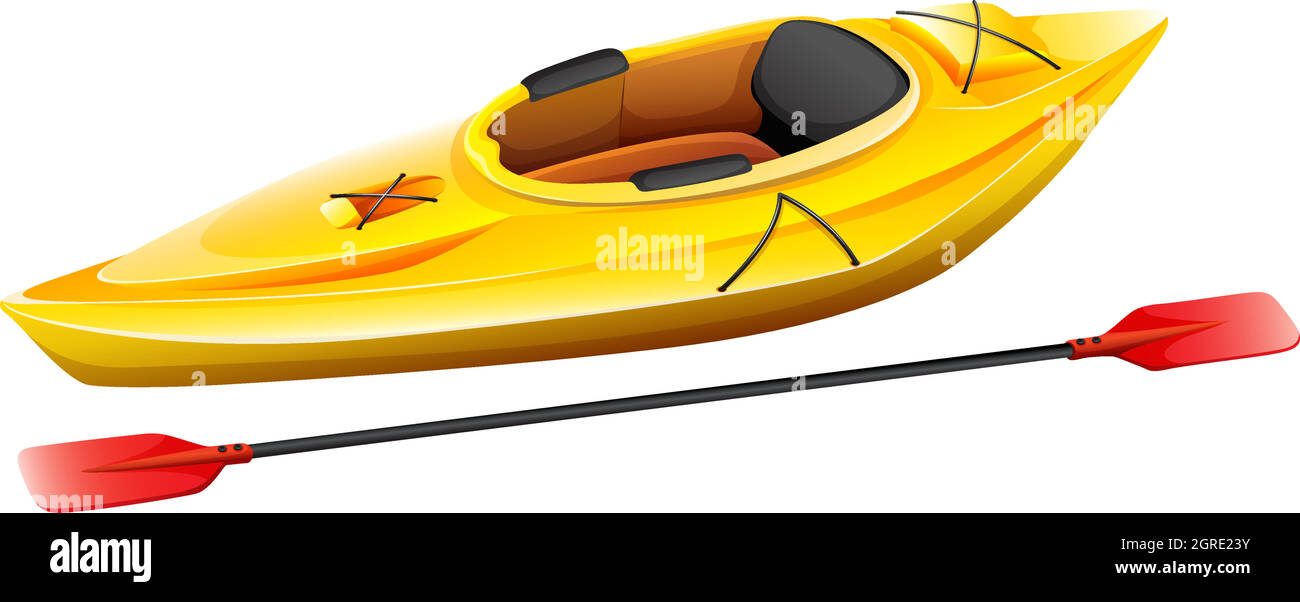 Kayak cartoon hi-res stock photography and images - Alamy