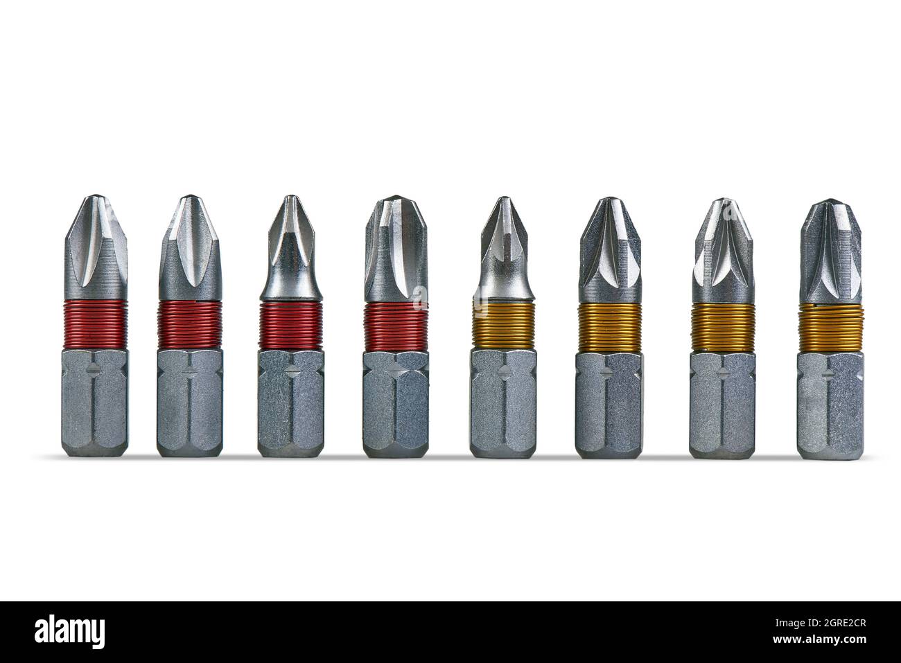 Phillips-Head Screwdrivers tips collection isolated on white background ...