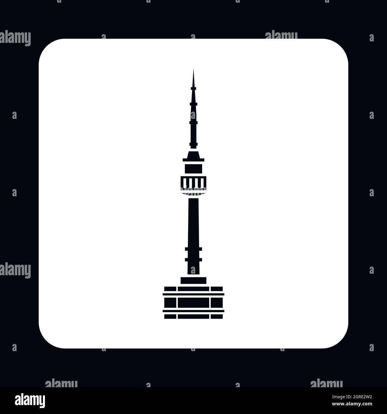 White tower view Stock Vector Images - Alamy