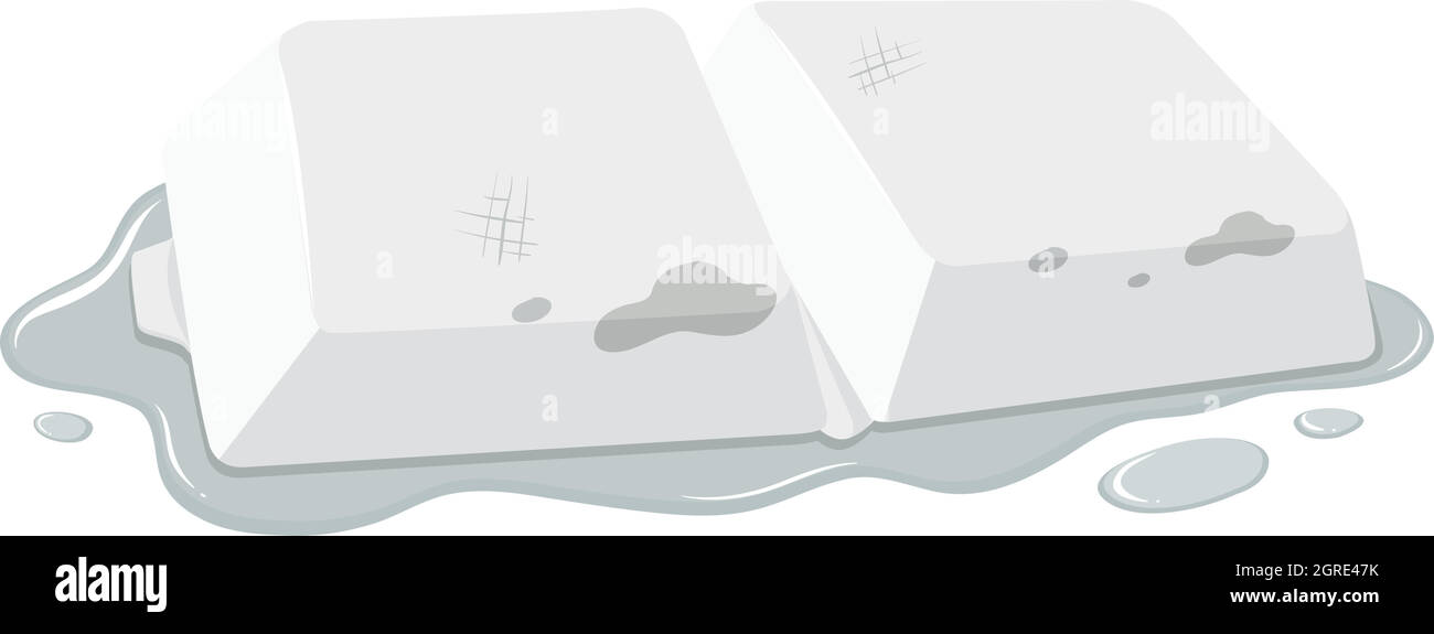 Foam box isolated on Stock Vector Images - Alamy