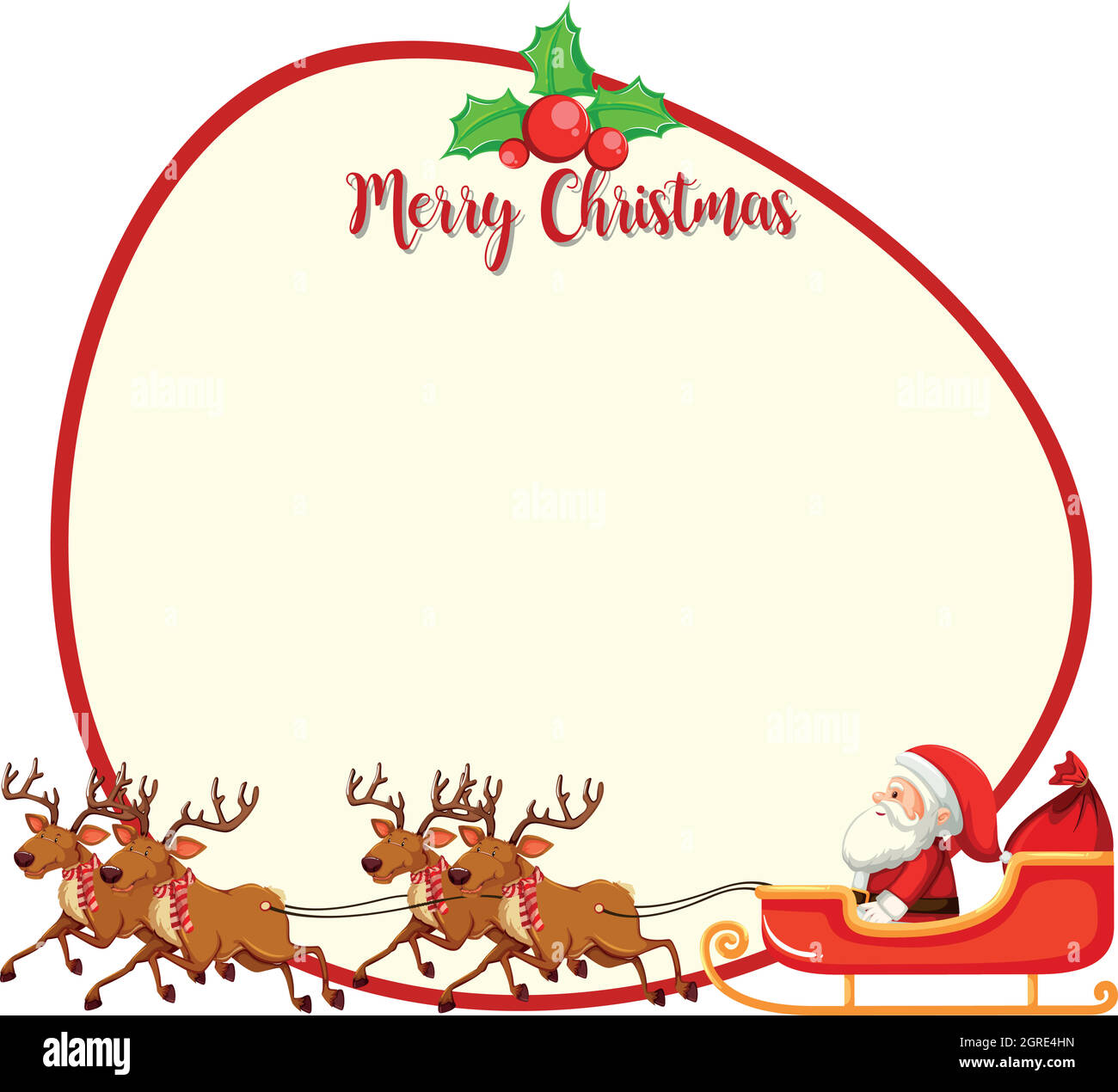 Make a christmas card Stock Vector Images - Alamy