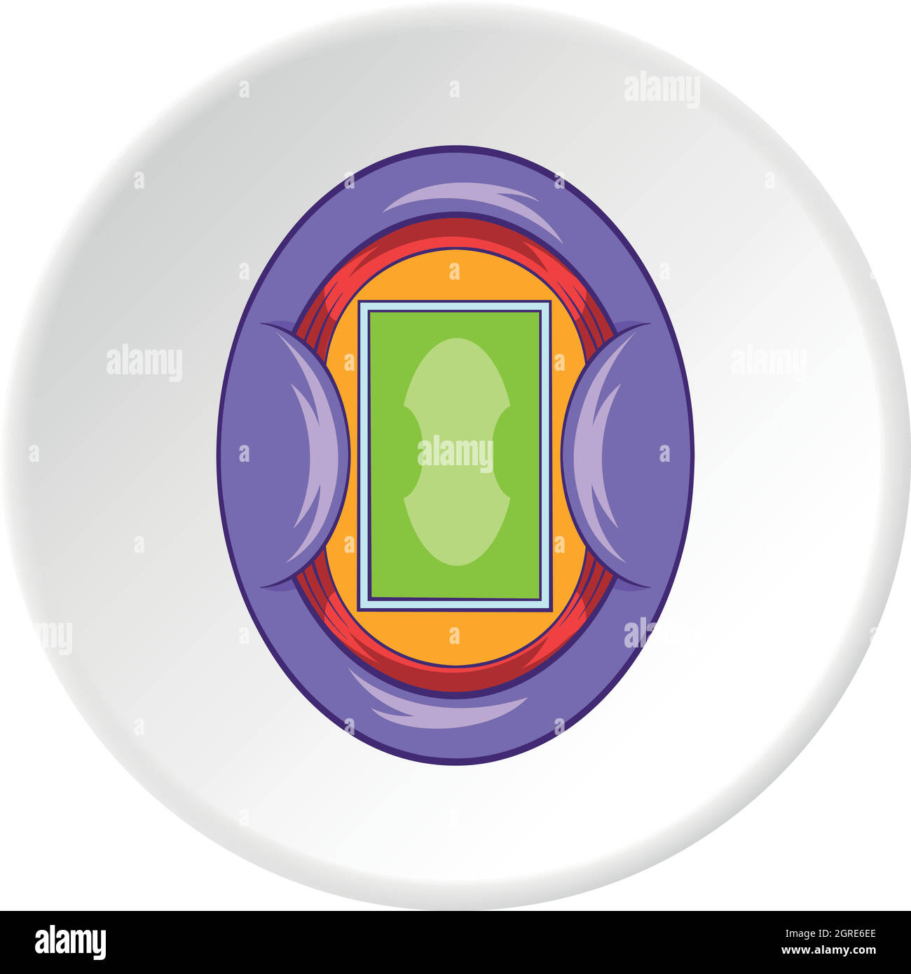 Empty oval field hi-res stock photography and images - Alamy