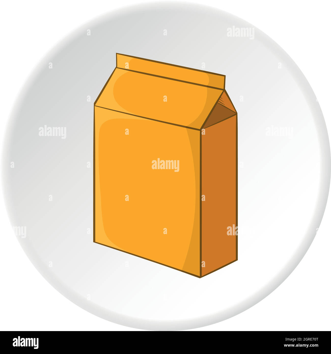 Cardboard packaging icon, cartoon style Stock Vector Image & Art - Alamy