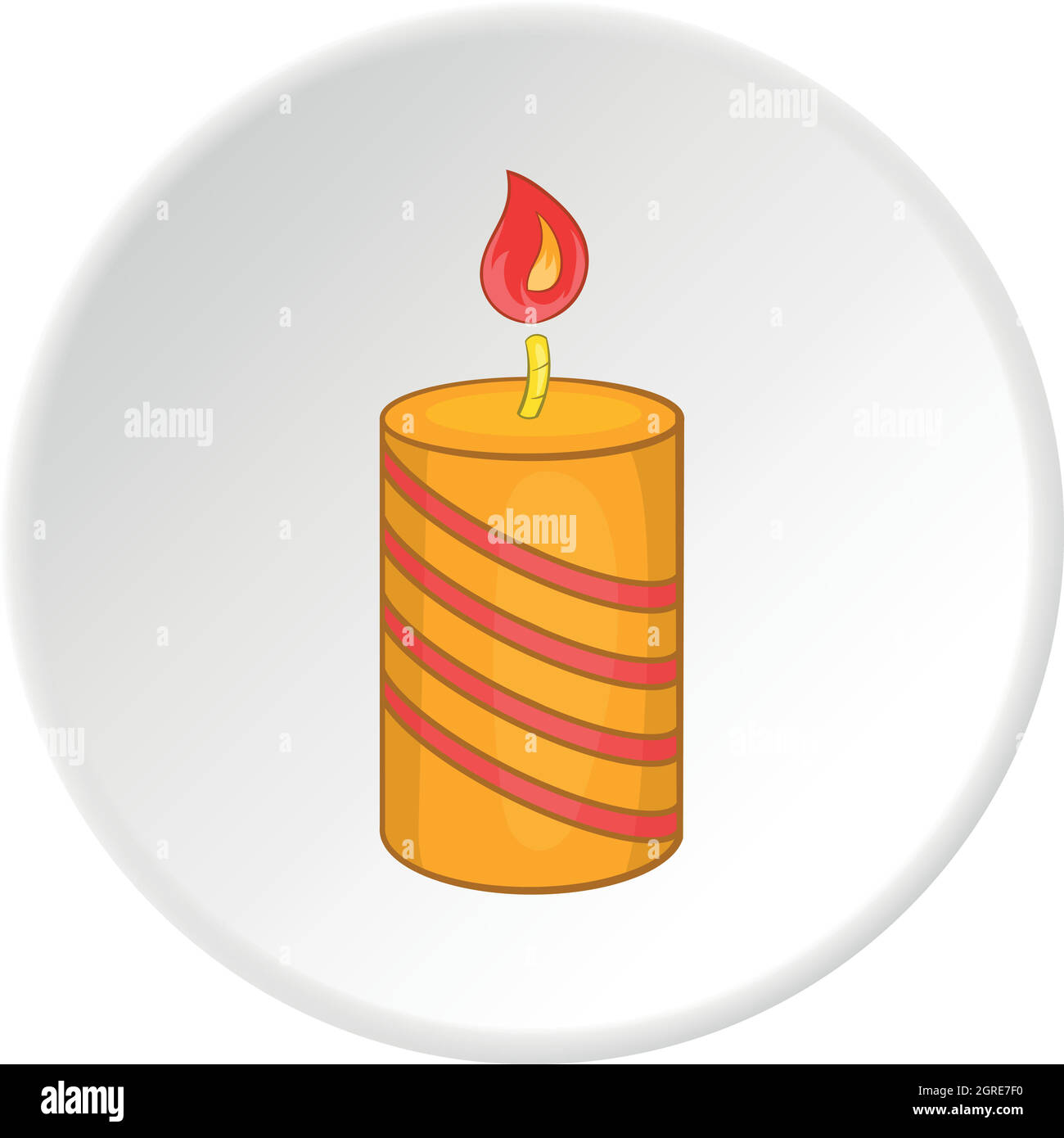 Fire celebration icon cartoon Stock Vector Images - Alamy