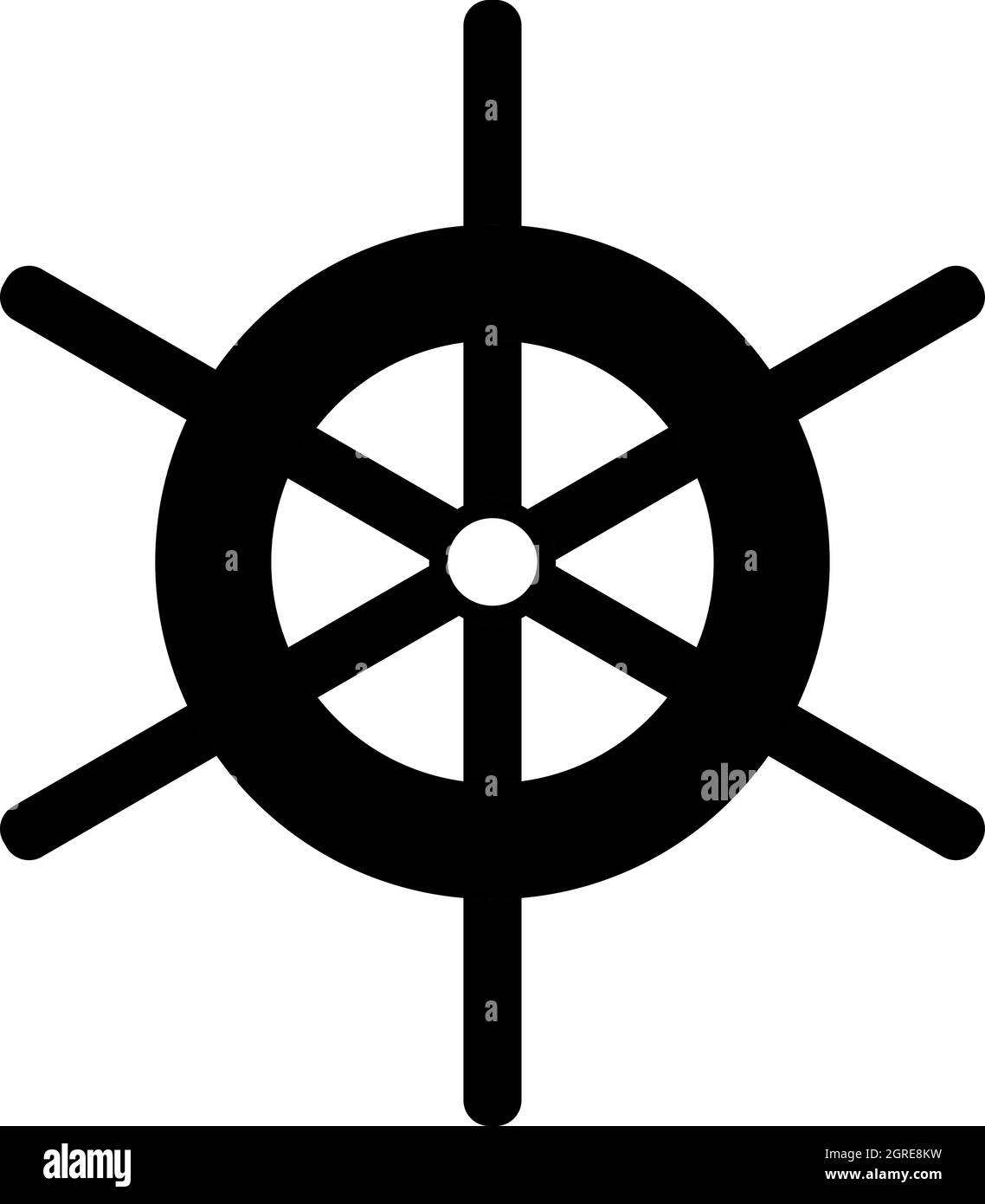 Wheel of ship icon, simple style Stock Vector Image & Art - Alamy