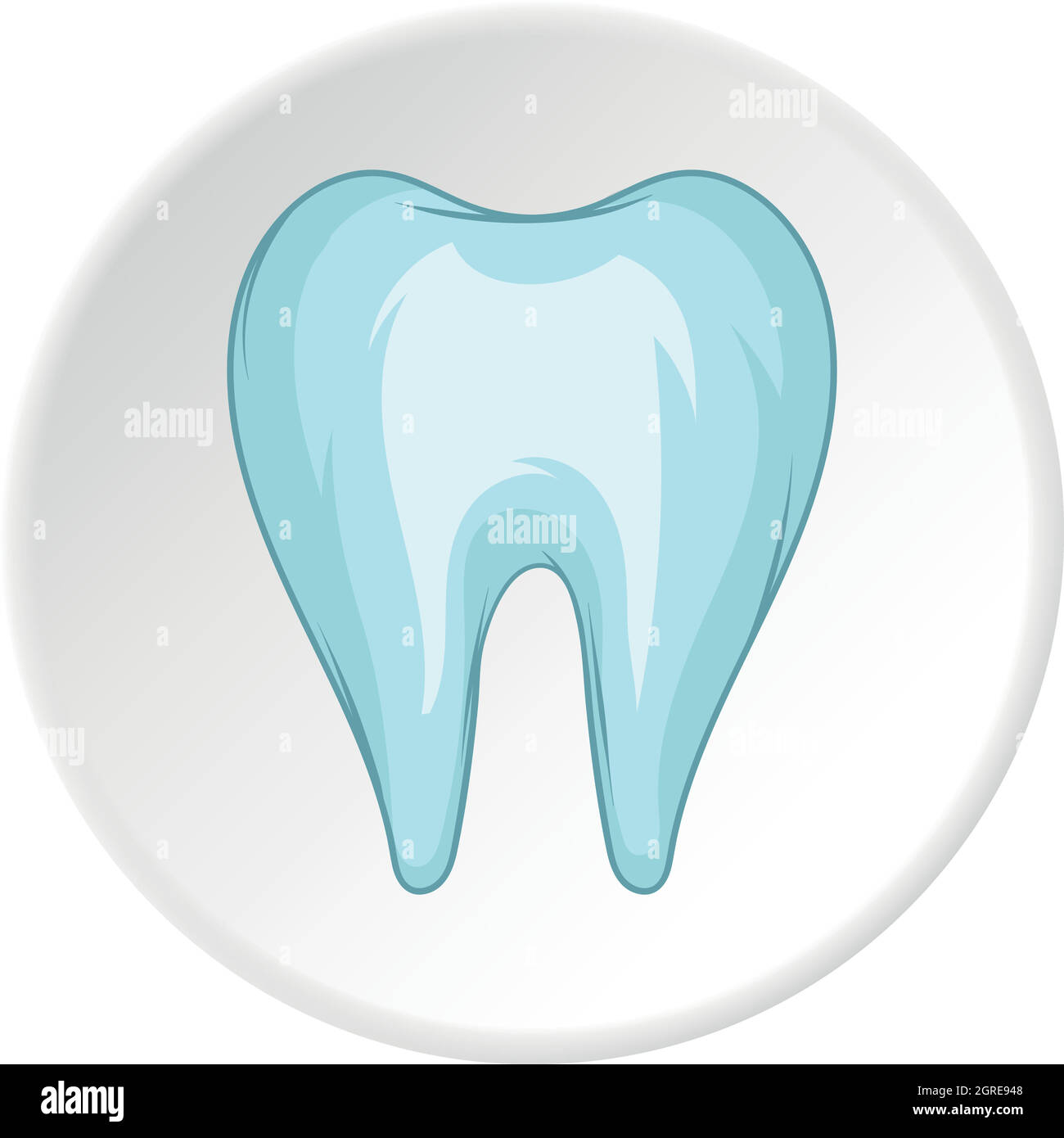 Tooth icon, cartoon style Stock Vector Image & Art - Alamy