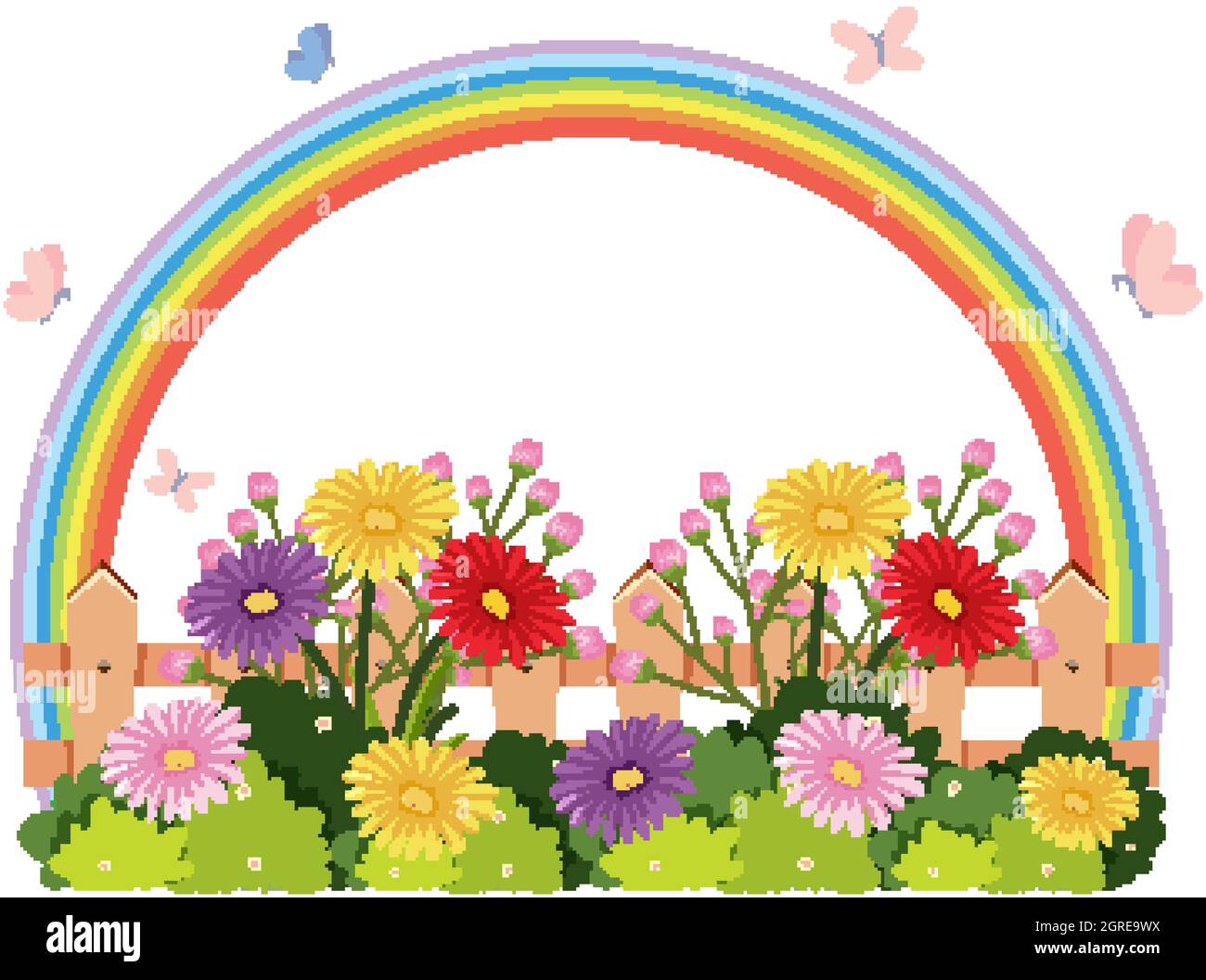 Floral spring banner template illustration Stock Vector Image & Art - Alamy