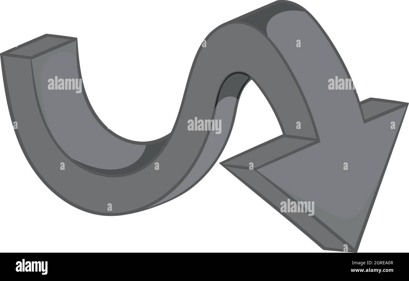 Curved arrow hi-res stock photography and images - Alamy