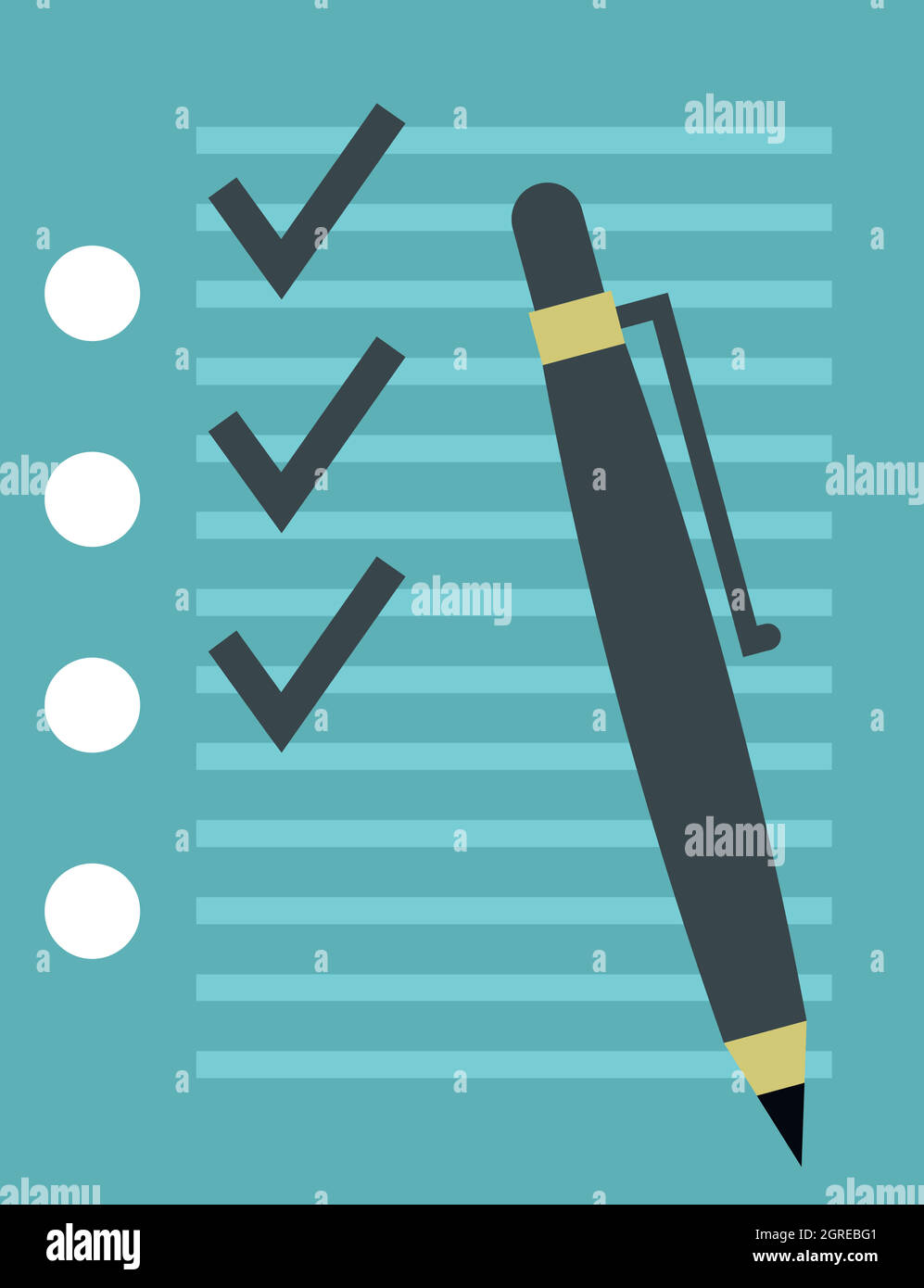 To do list Stock Vector Images - Alamy