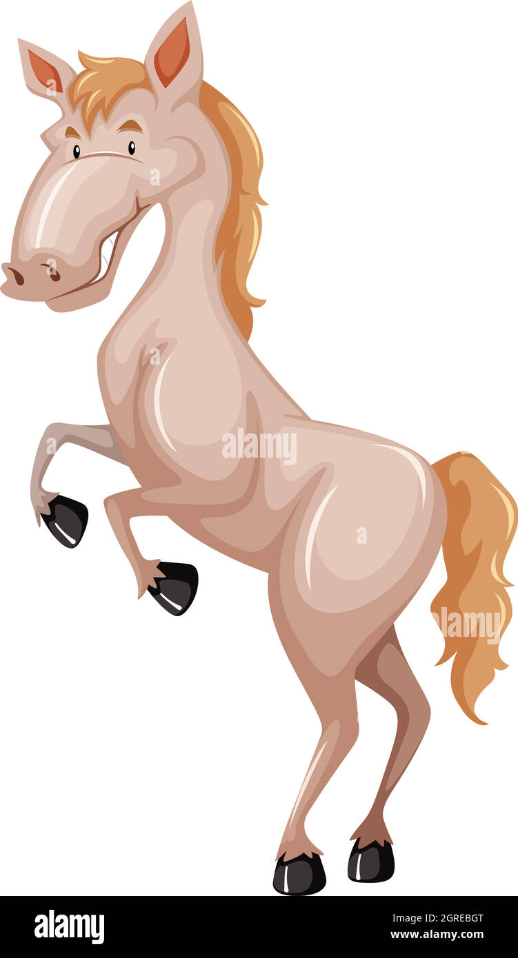 Horse jump drawing Cut Out Stock Images & Pictures - Alamy