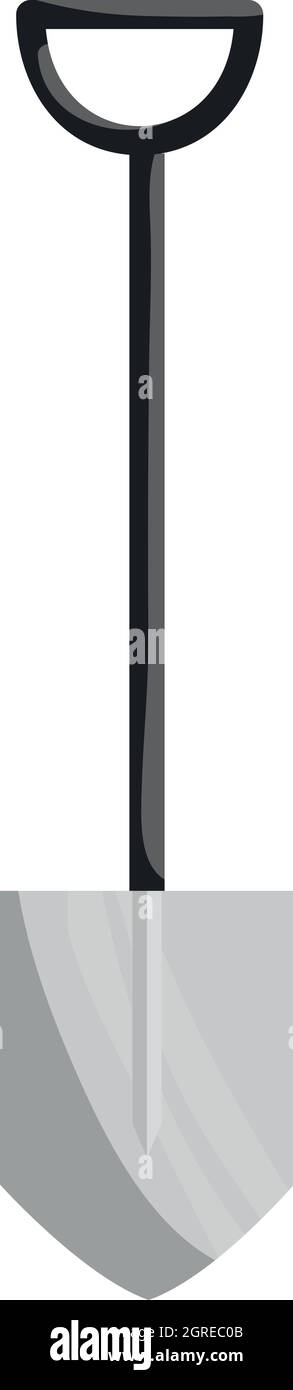 Black shovel Stock Vector Images - Alamy