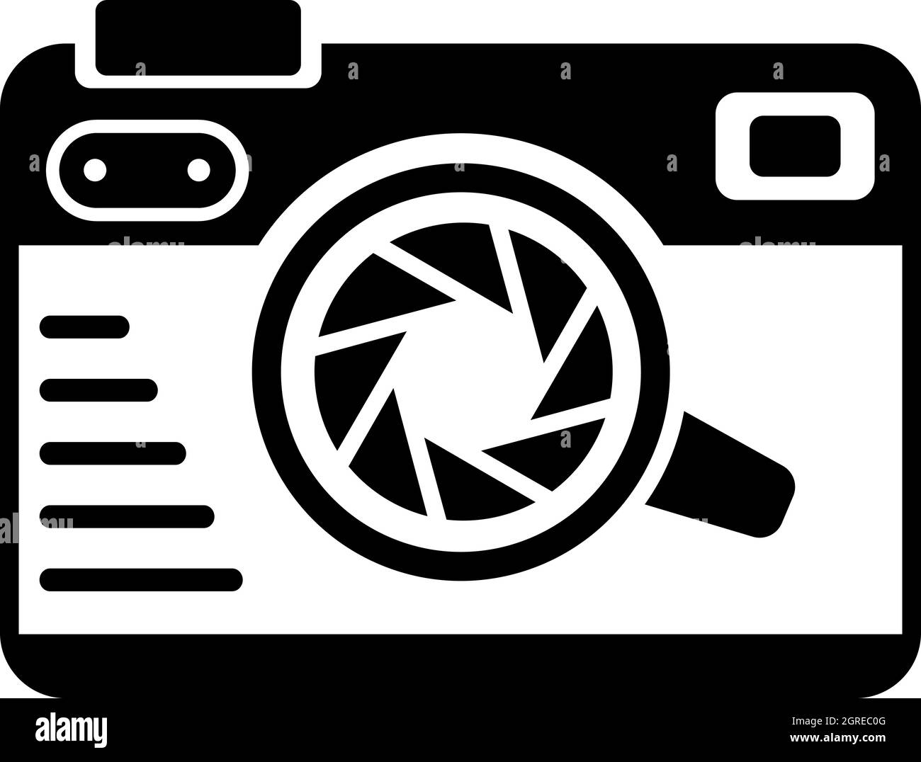 Photo camera icon, simple style Stock Vector Image & Art - Alamy