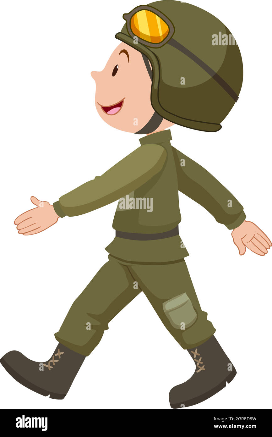 Army soldier in combat Cut Out Stock Images & Pictures - Alamy