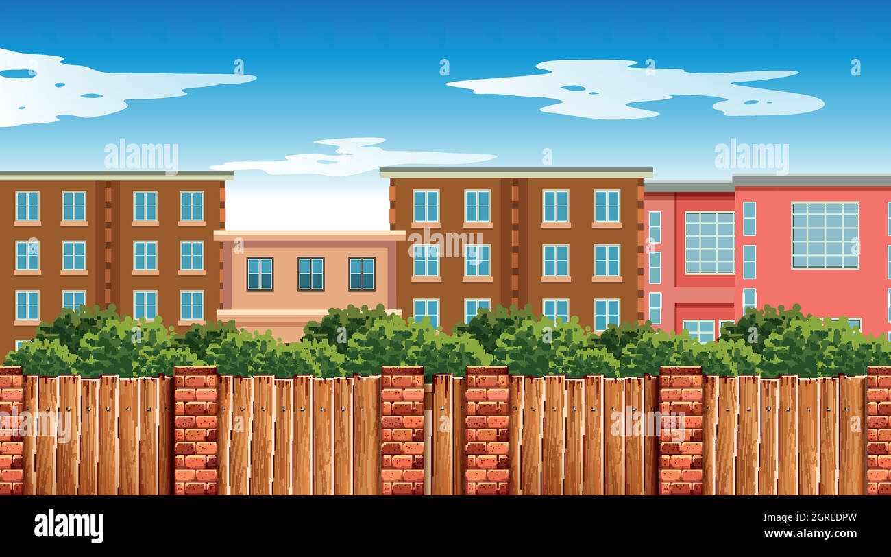 Urban skyline town Stock Vector Images - Alamy