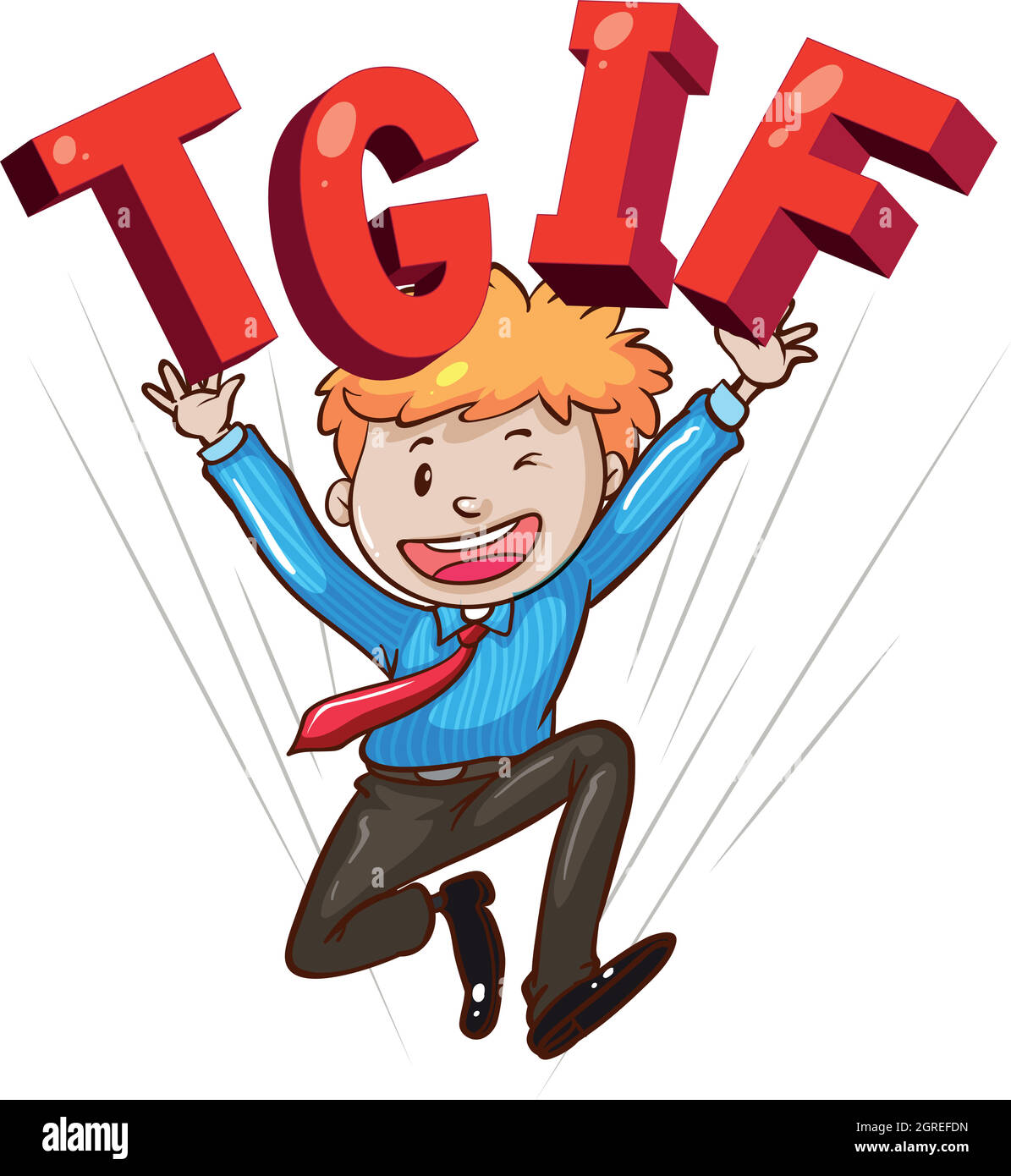 Happy happy friday Stock Vector Images - Alamy