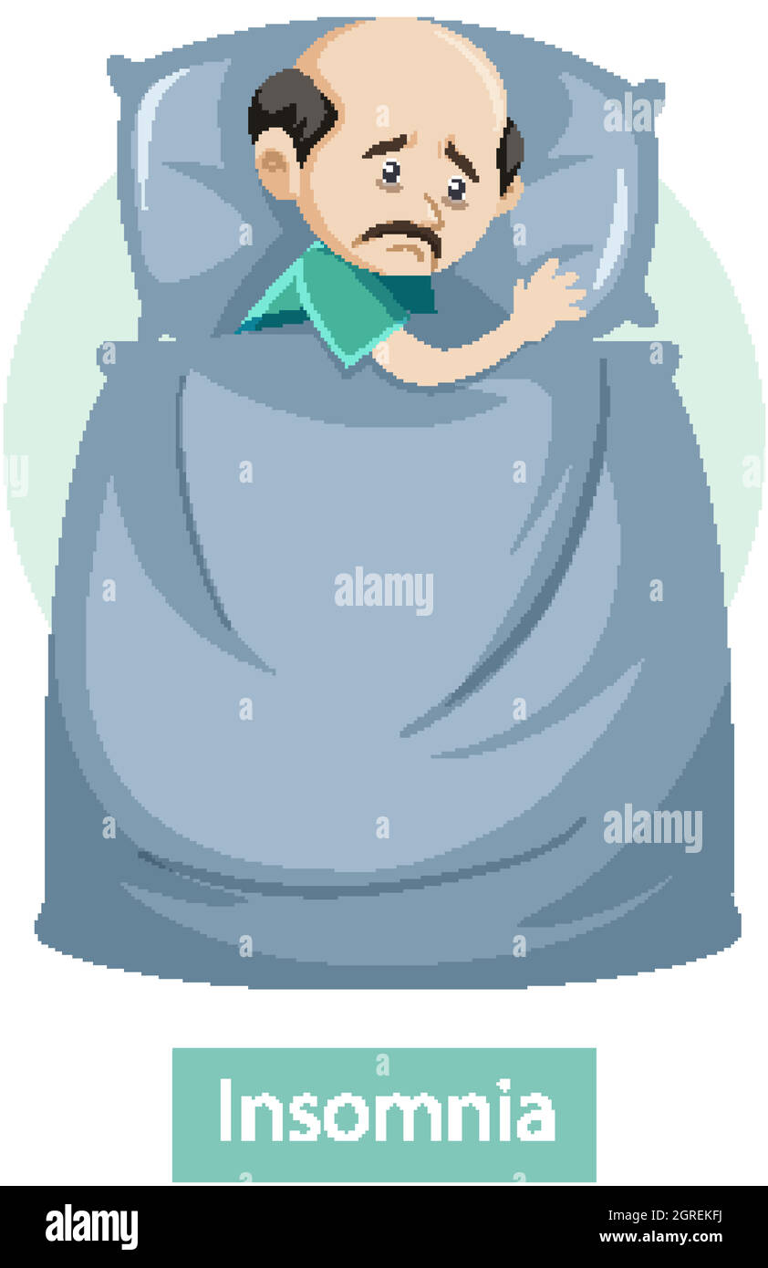 Insomnia symptoms hi-res stock photography and images - Alamy