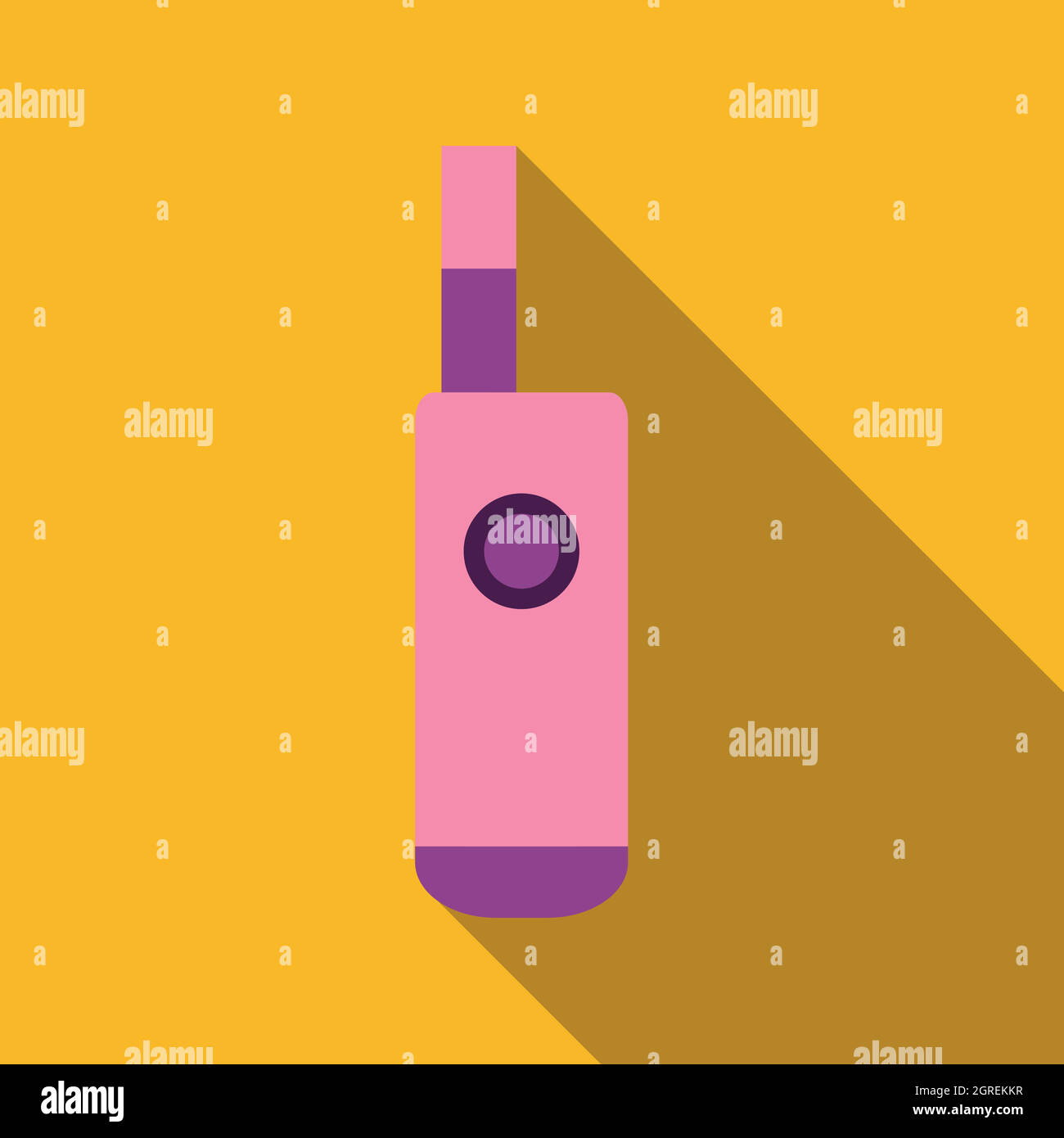 Pink electronic cigarette icon, flat style Stock Vector Image & Art - Alamy