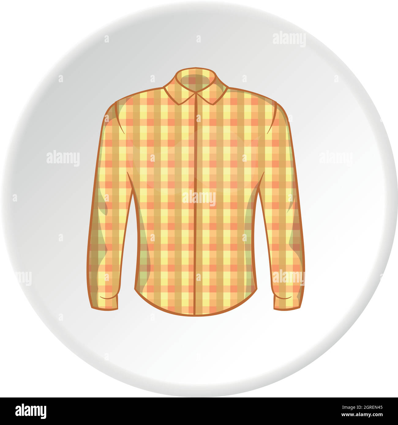 Mens shirt icon, cartoon style Stock Vector Image & Art - Alamy