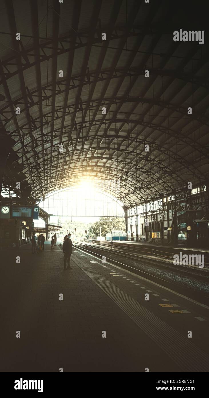 Haarlem rail station hi-res stock photography and images - Alamy