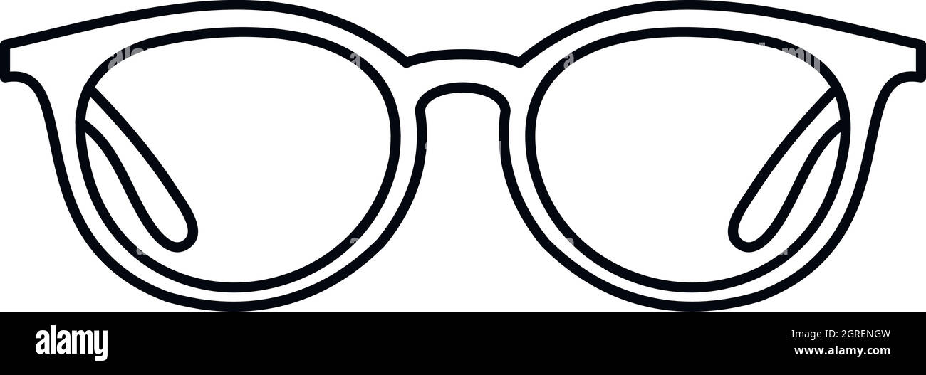 Vision eyesight glasses in Stock Vector Images - Alamy