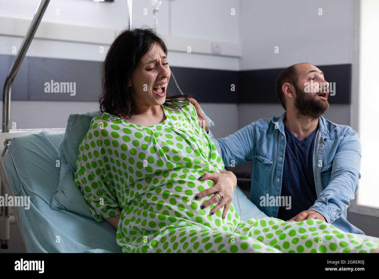 Pregnant Woman Going Into Labor