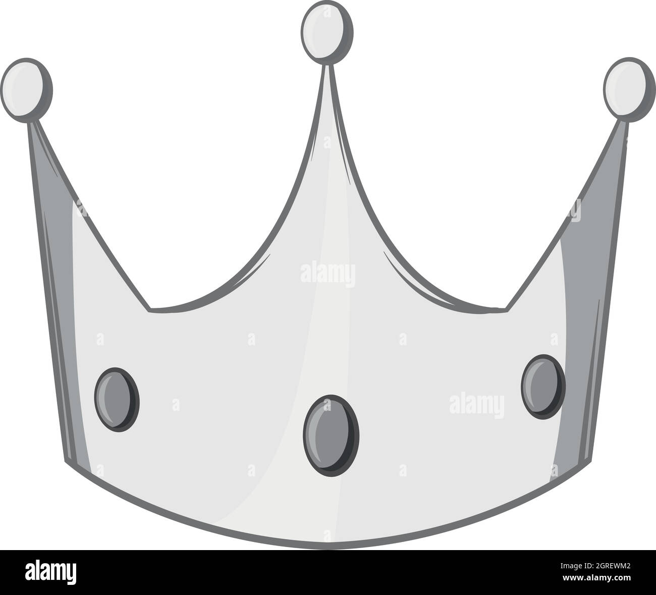Crown cartoon Stock Vector Images - Alamy