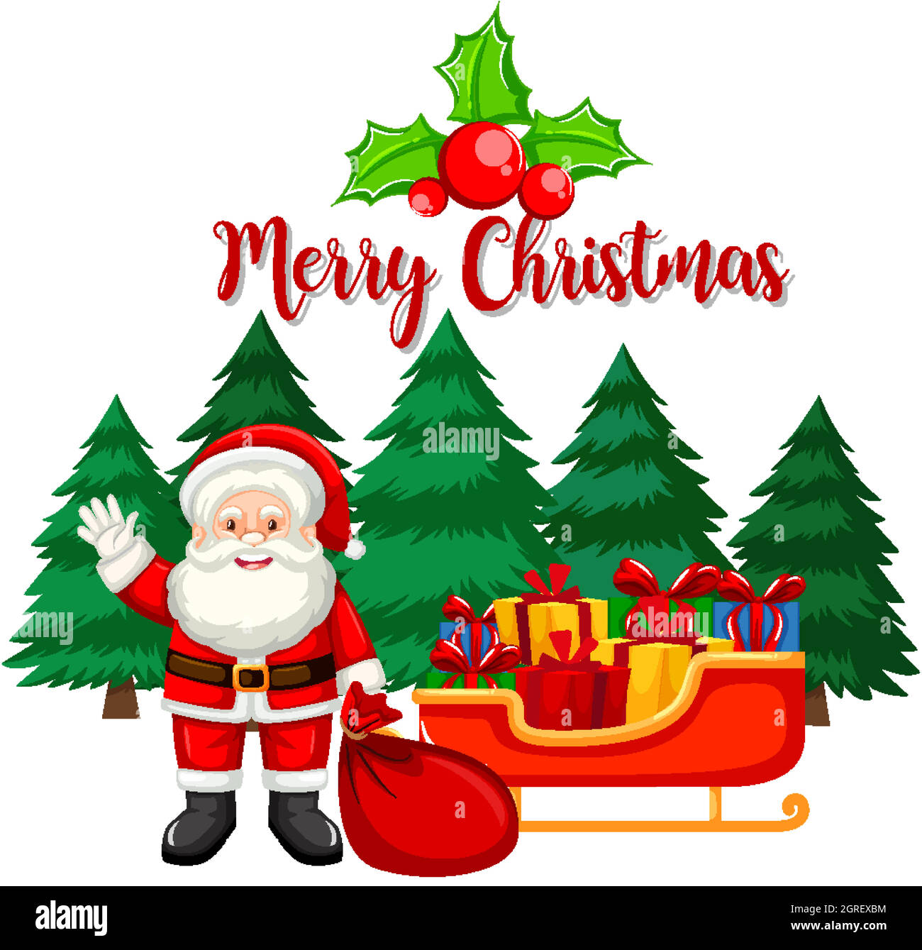 Group santa image Stock Vector Images - Alamy