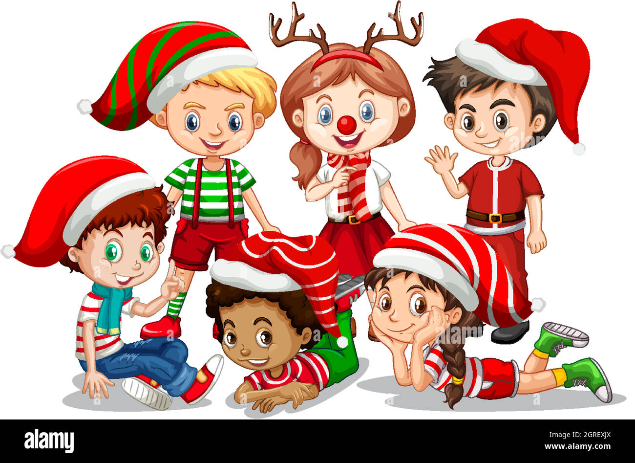 Rudolph picture Stock Vector Images - Alamy