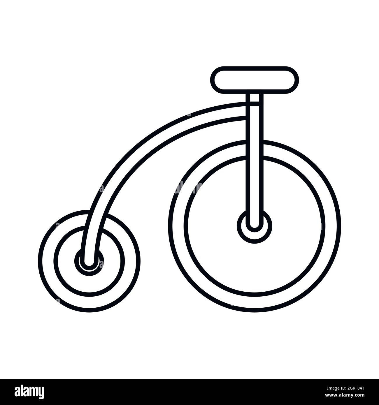 Bike outline hi-res stock photography and images - Alamy