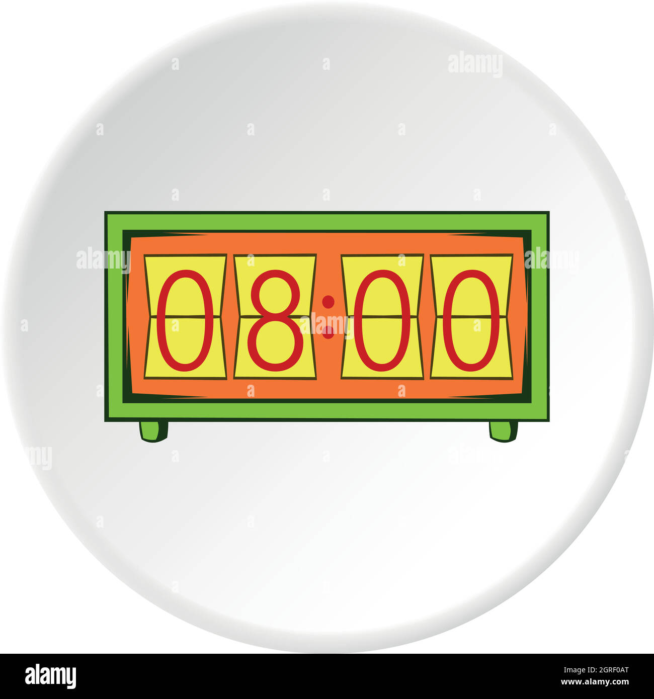 Electronic time Stock Vector Images - Alamy