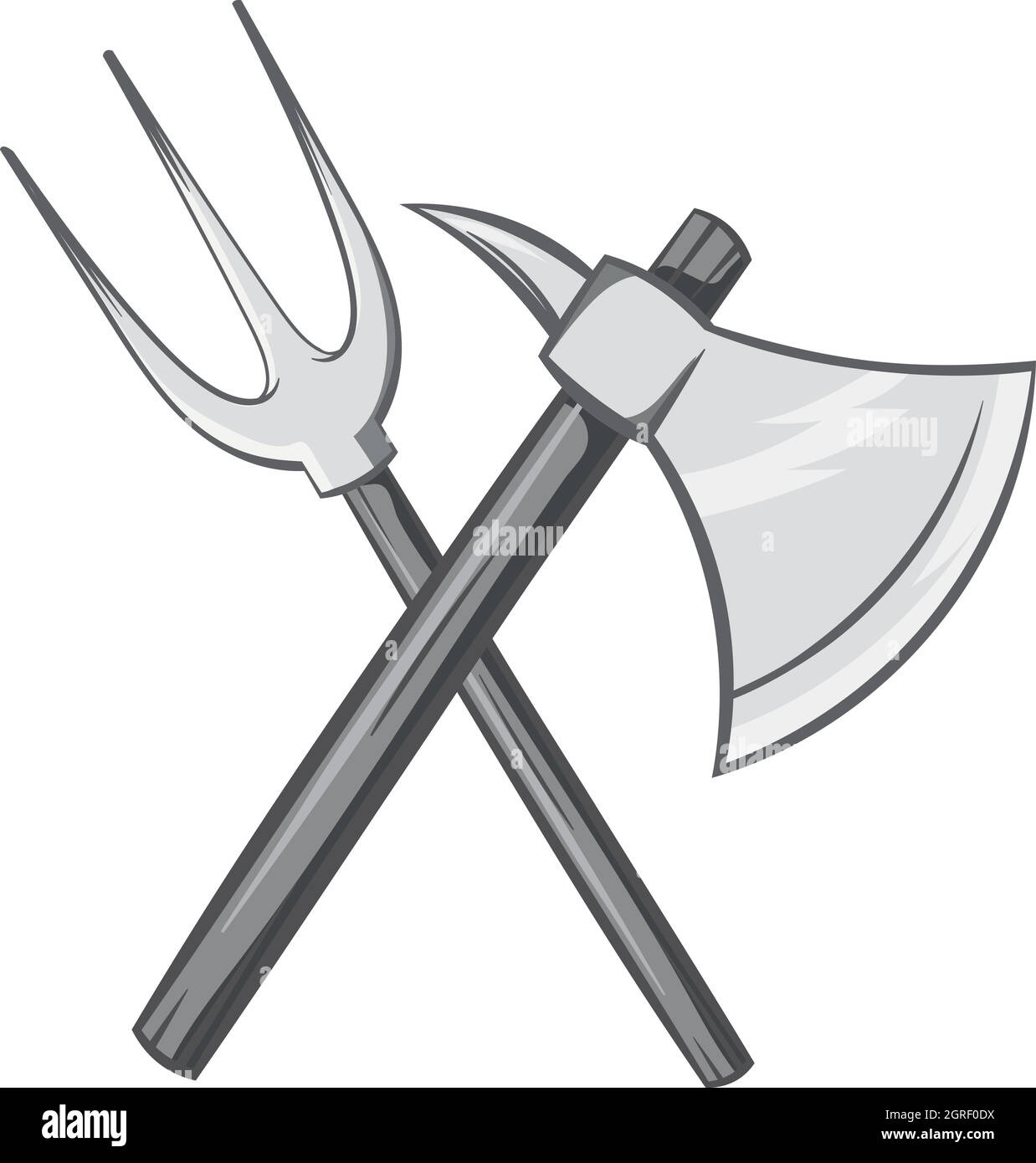 Weapon pitchfork hi-res stock photography and images - Alamy