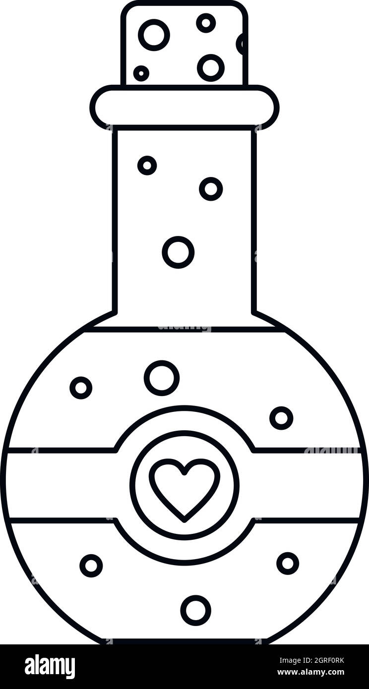 Potion illustration vector Stock Vector Images - Alamy