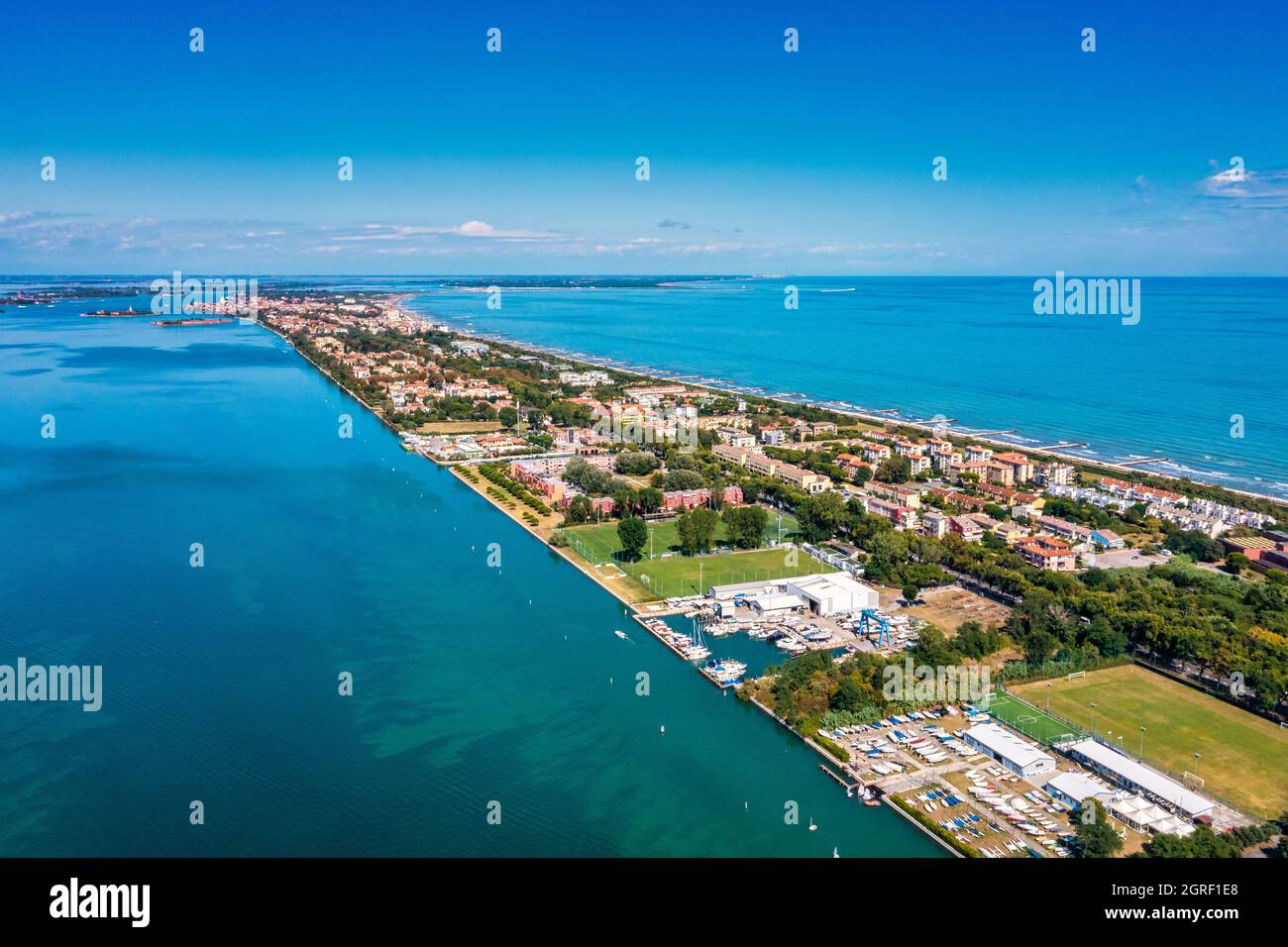 Venezia lido aerial hi-res stock photography and images - Alamy