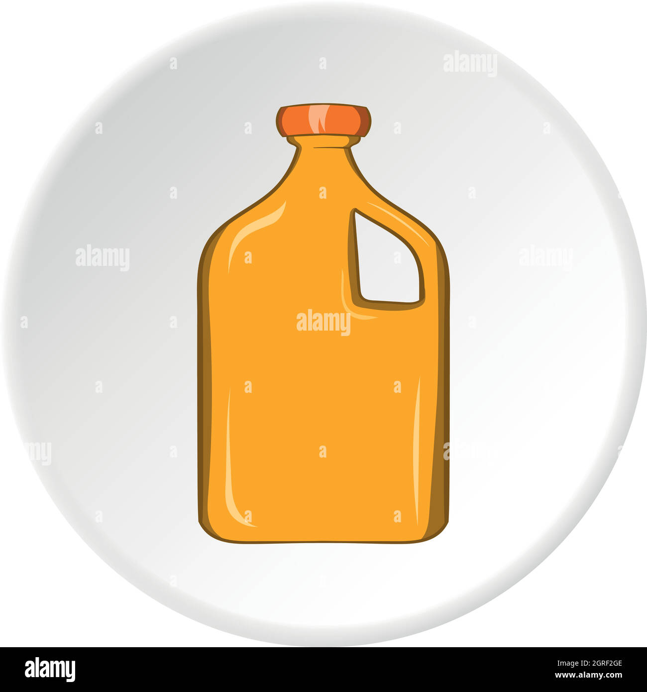 Packaging for engine oil icon, cartoon style Stock Vector Image & Art ...