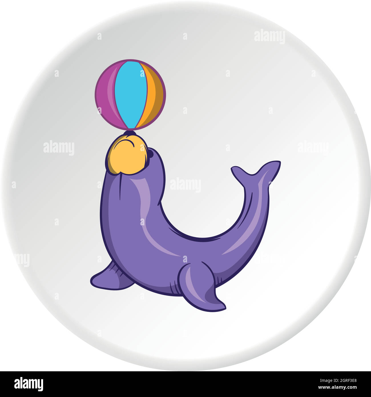 Cartoon seal hi-res stock photography and images - Alamy